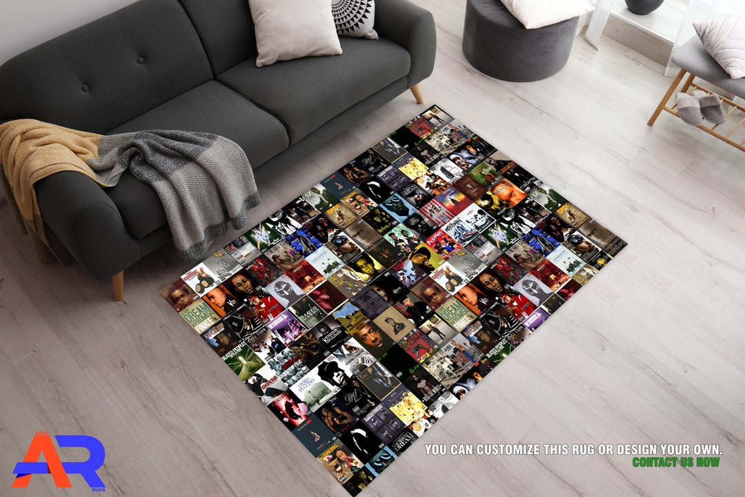 Hiphop Rug, Legends Rug, Rappers Rug, Hip Hop Old School Rug, Music ...
