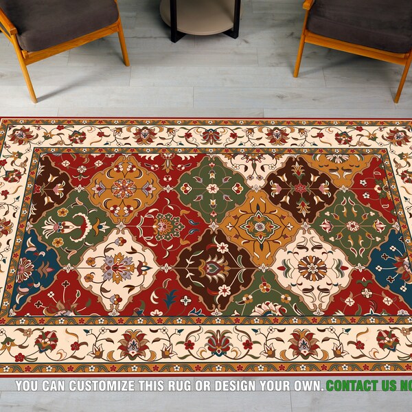 Traditional Rug - Etsy