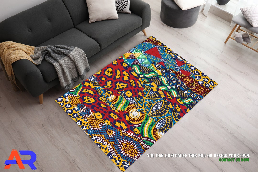 Animal Skins Rug, Traditional Design Rug, African Wild Animal Skins ...
