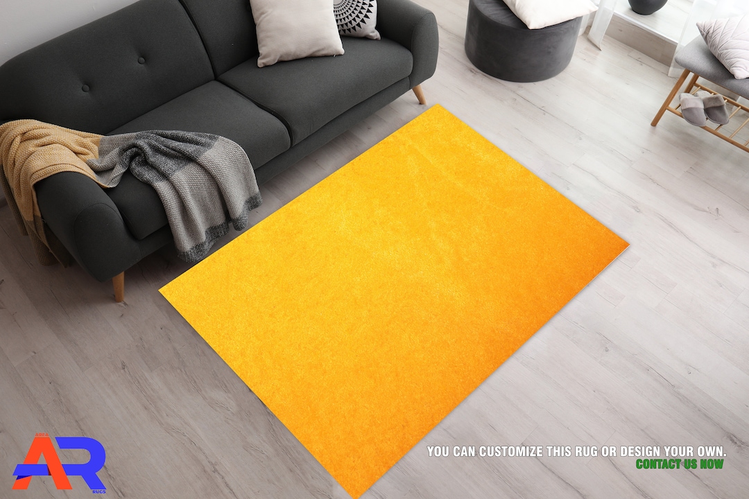 Tappeto giallo grunge, tappeti senape, tappeti in tinta unita, tappeto ...