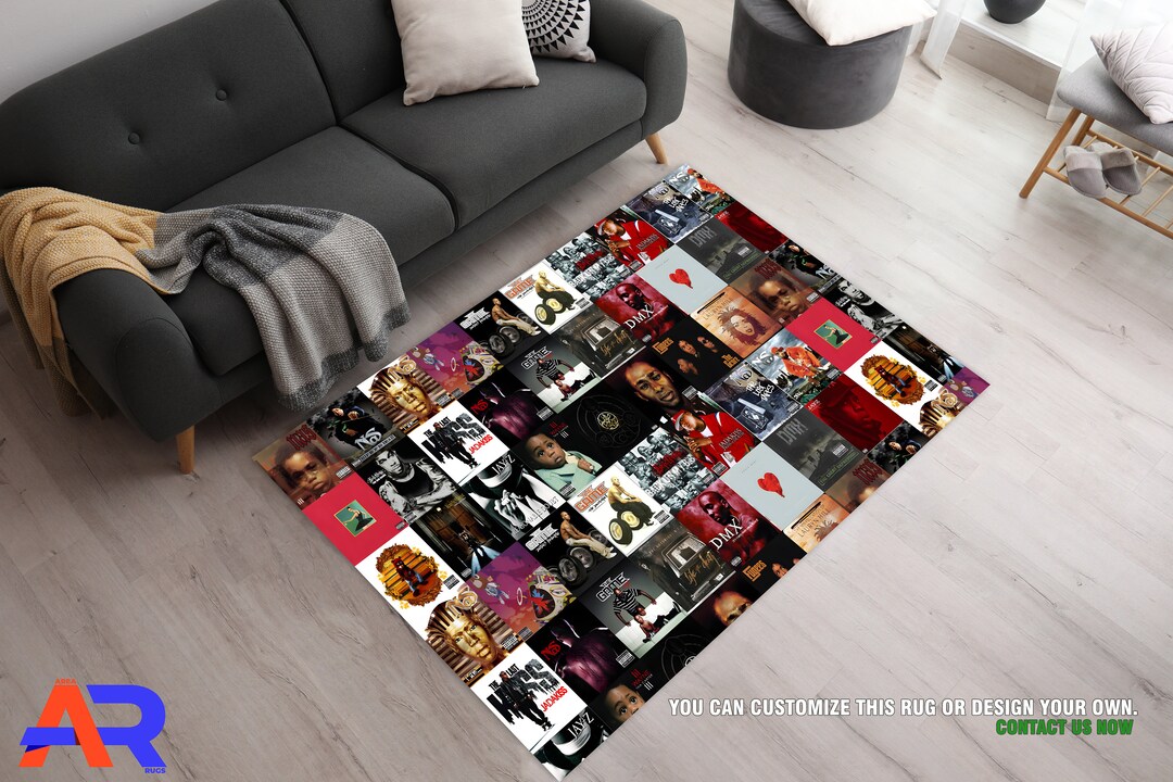 Hip Hop Legends Rug, Hip Hop Old School Rug, Rap Legends Rug, Rap Stars ...