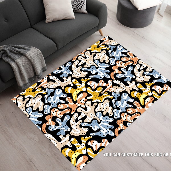 Pink Cheetah Rug - Etsy