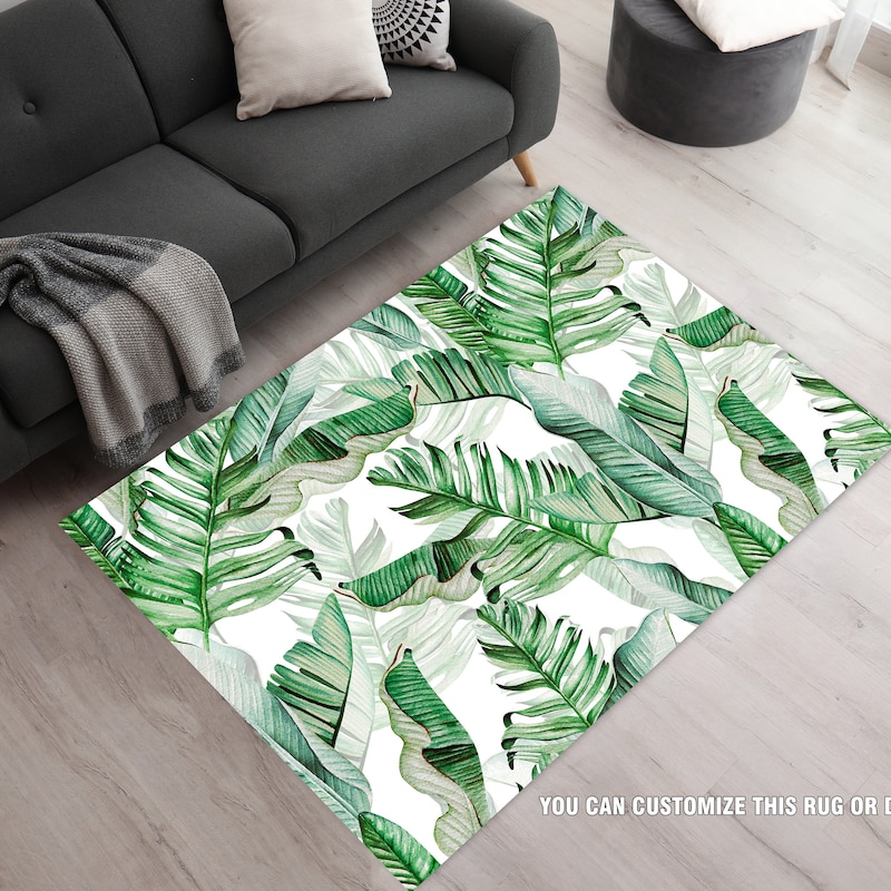 Leaf Rug - Etsy
