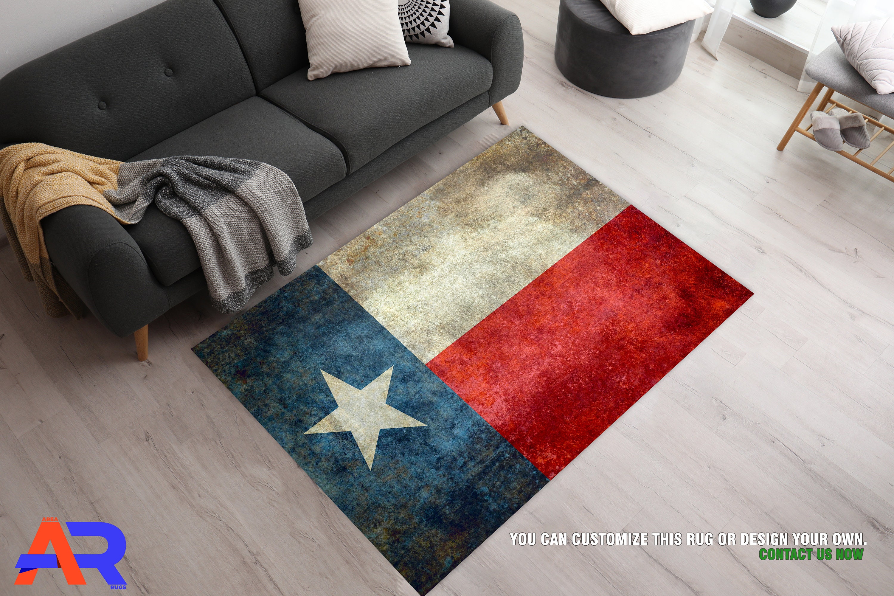 Texas Flag Area Rugs, for Living Room, Patriotic Carpets, American ...