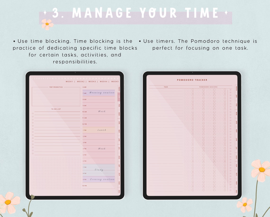 Cute Simple Digital Planner | Good Notes Planner With Extra Covers and ...