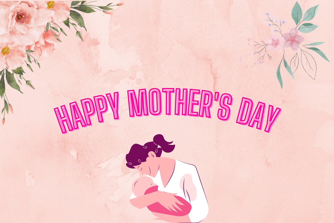 Mothers Day Cart Printable Cart Minimal Cart Digital - Etsy