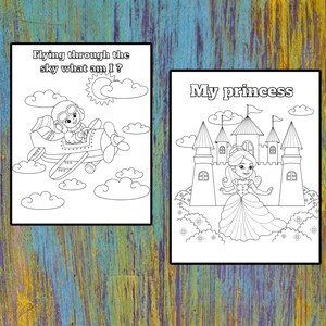 Kids Coloring Pages,coloring Books,printables,digital File,educational ...