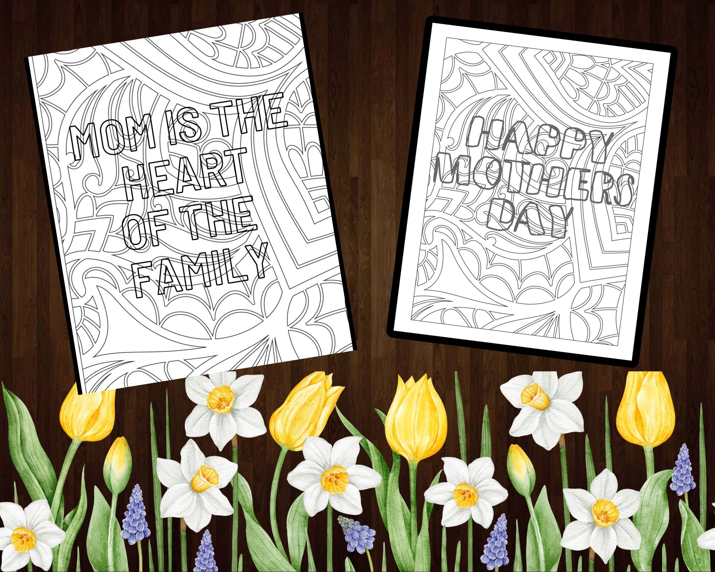 Mommy and Me Coloring Pages,coloring Pages for Adults,coloring Pages ...