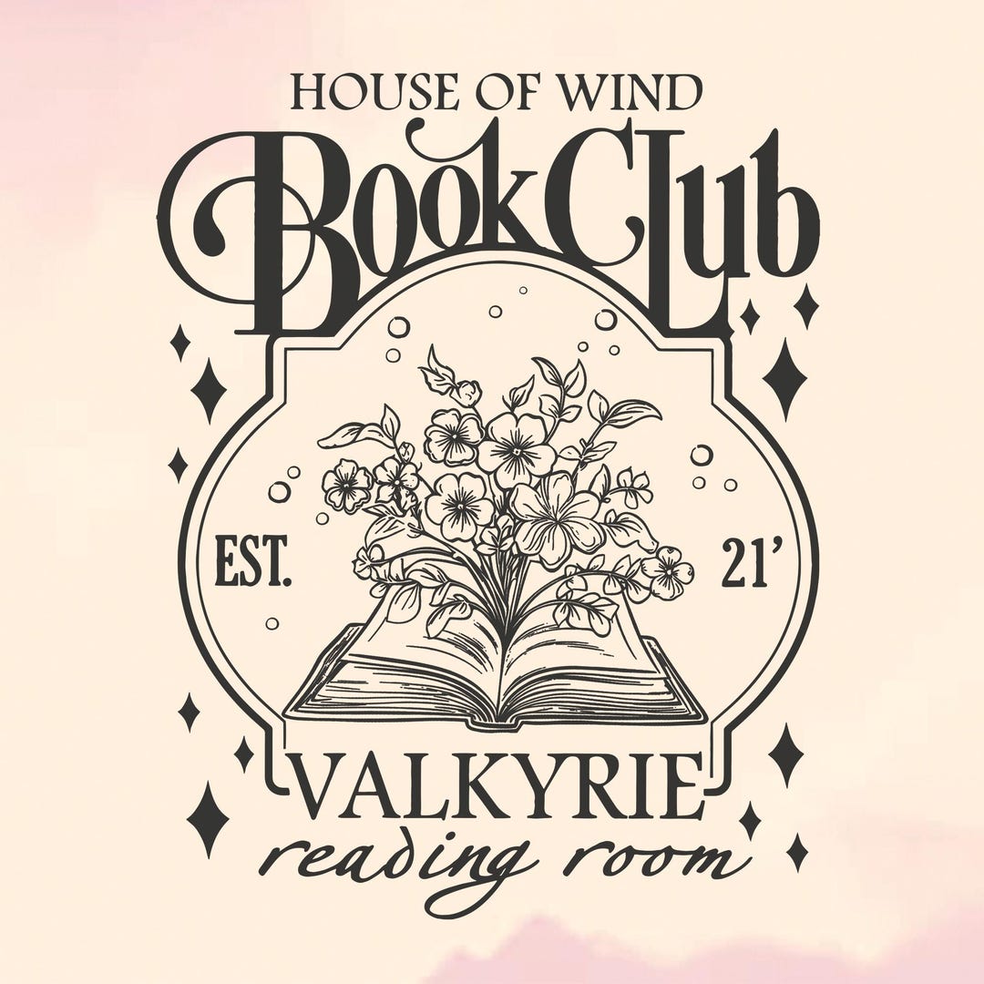 Acotar House of Wind Book Club Png, Valkyrie Reading Room SJM, Night ...