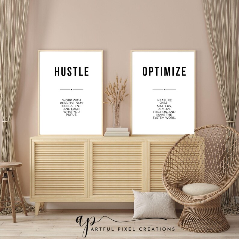 Motivational Office Wall Art Set 40 Printable Typography Quotes - Etsy