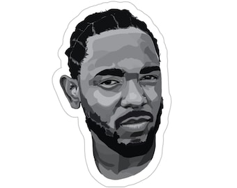 Kendrick Lamar DAMN. Album Kiss-cut Sticker - Etsy