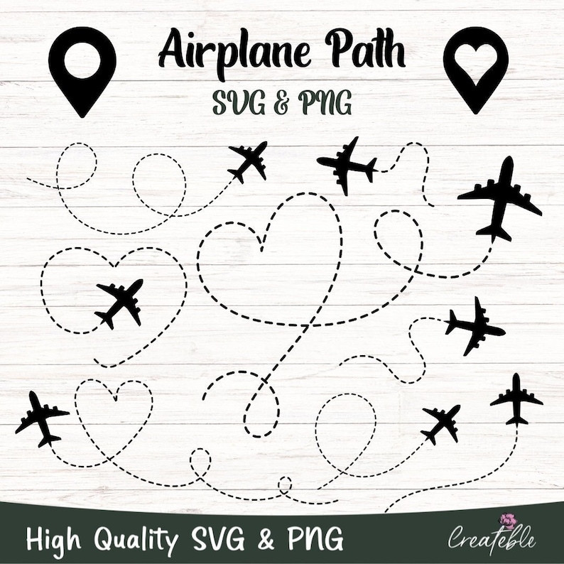 Airplane SVG PNG, Airplane SVG Bundle, Honeymoon Svg, Girls Trip Svg ...