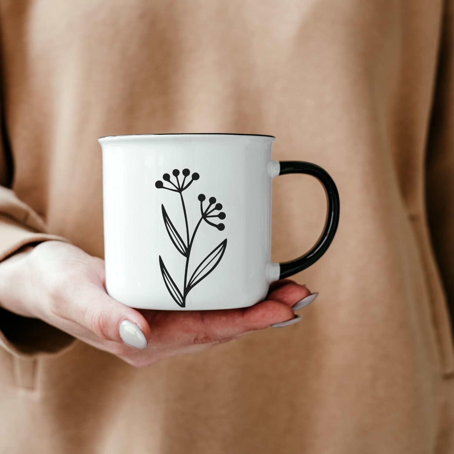 Wildflower SVG, Wildflower SVG Bundle, Floral Lineart, Botanical ...