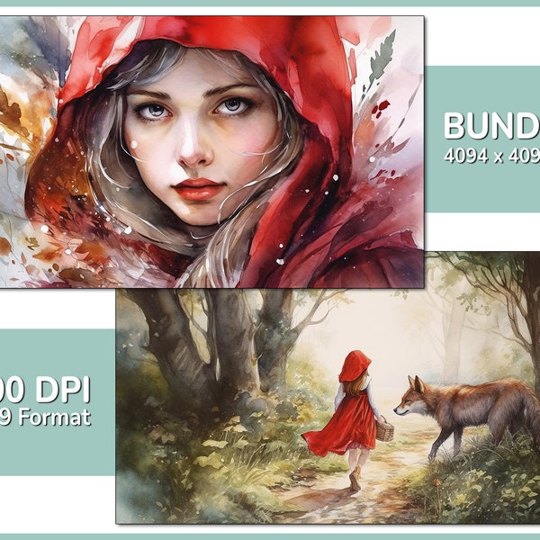 Little Red Riding Hood Motifs - Etsy