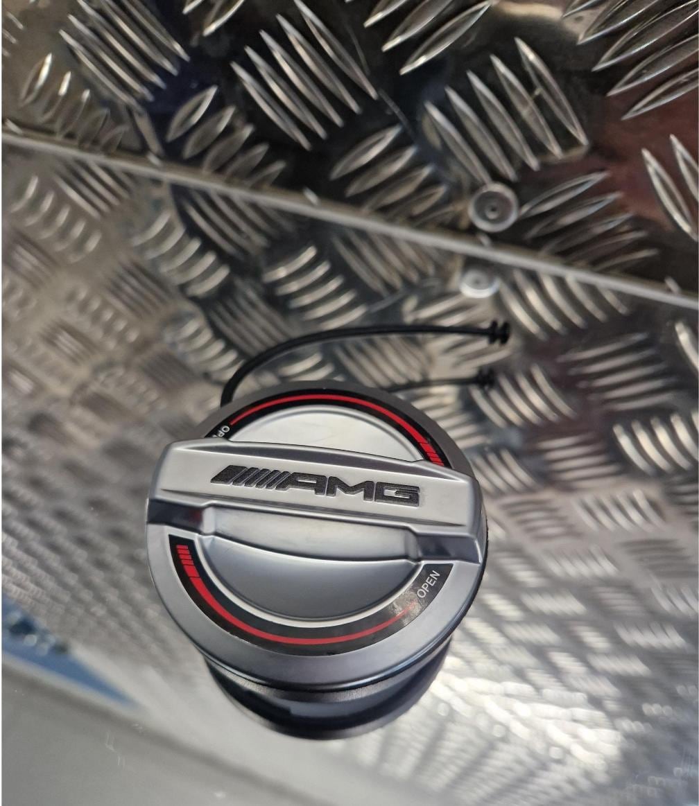 Premium AMG Fuel Filler Cap | Aluminium Finish | Fits Mercedes-benz AMG ...