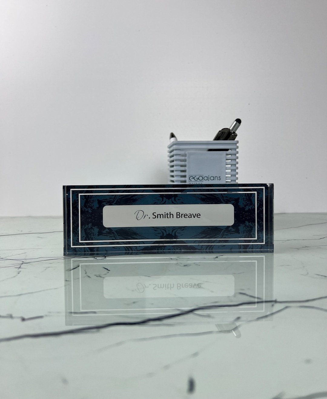 Personalized Office Desk Plaque, Desk Accessories, Office Gifts for ...