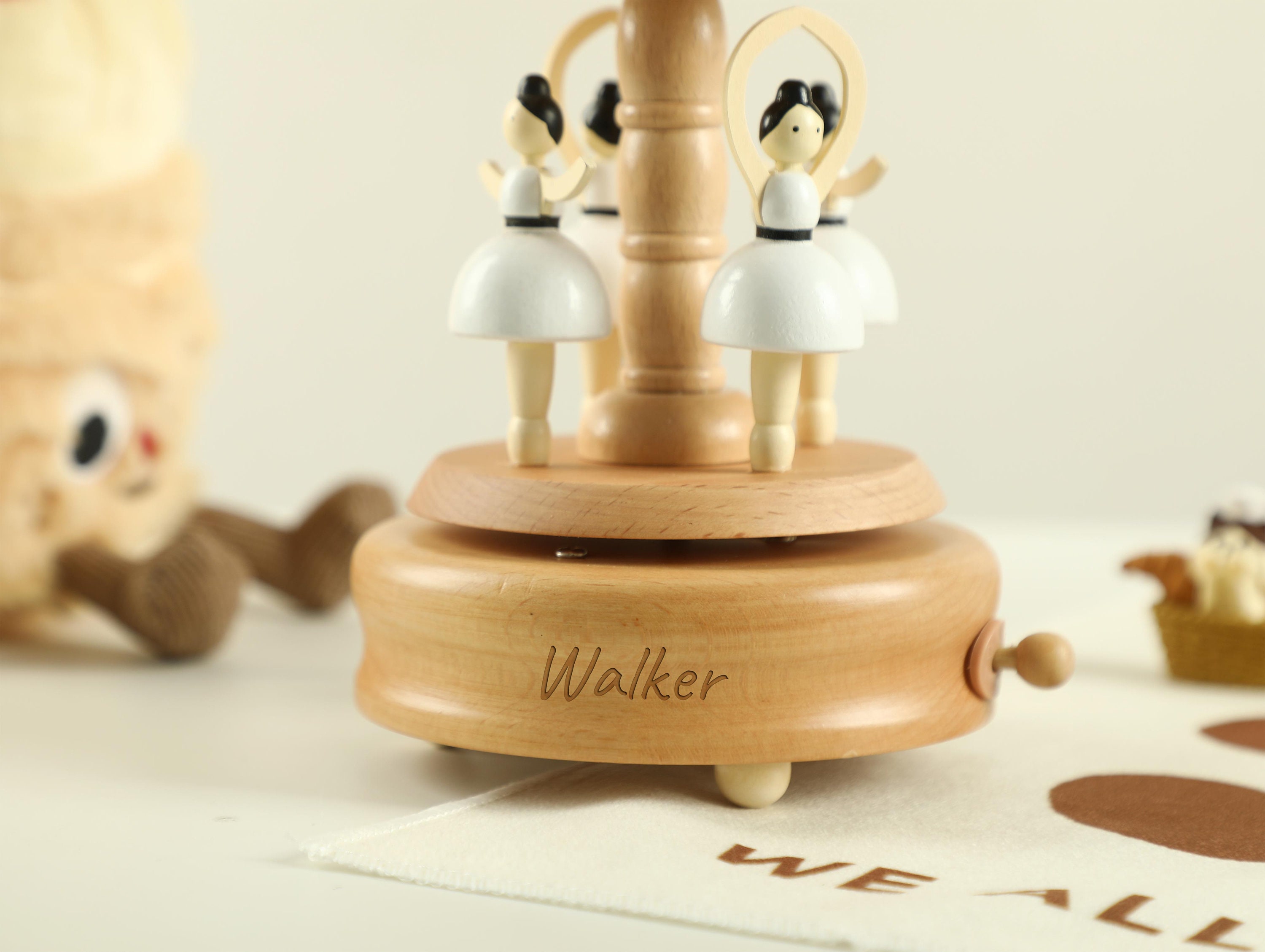 Ballerina Music Box, Custom Music Box, Handmade Personalized Wooden ...