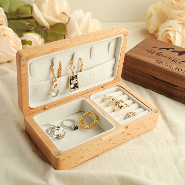 Jewelry Box Wood - Etsy UK