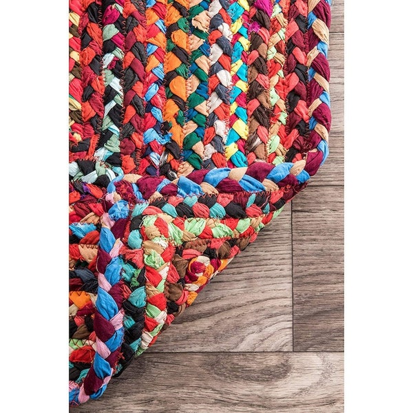 Colorful Braided Rug - Etsy