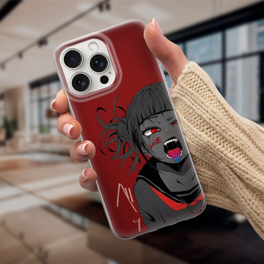 Himiko Toga Phone Case Villain Cover for iPhone 16 Pro, 15, 14, 13, 12 ...