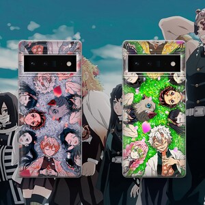 Demon Slayer Phone Case Nezuko Cover for iPhone 16, 15, 14, 13, 12, 11 ...