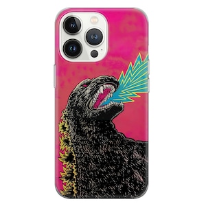Godzilla Phone Monster Cover for Pixel 8 7 6A, iPhone 16 15 14 13 12 ...