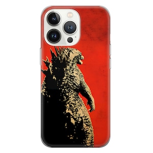 Godzilla Phone Monster Cover for Pixel 8 7 6A, iPhone 16 15 14 13 12 ...