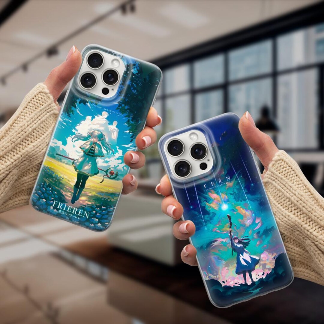 Frieren Phone Case Fern Cover for iPhone 16 Pro, 15, 14, 13, 12, 11 ...