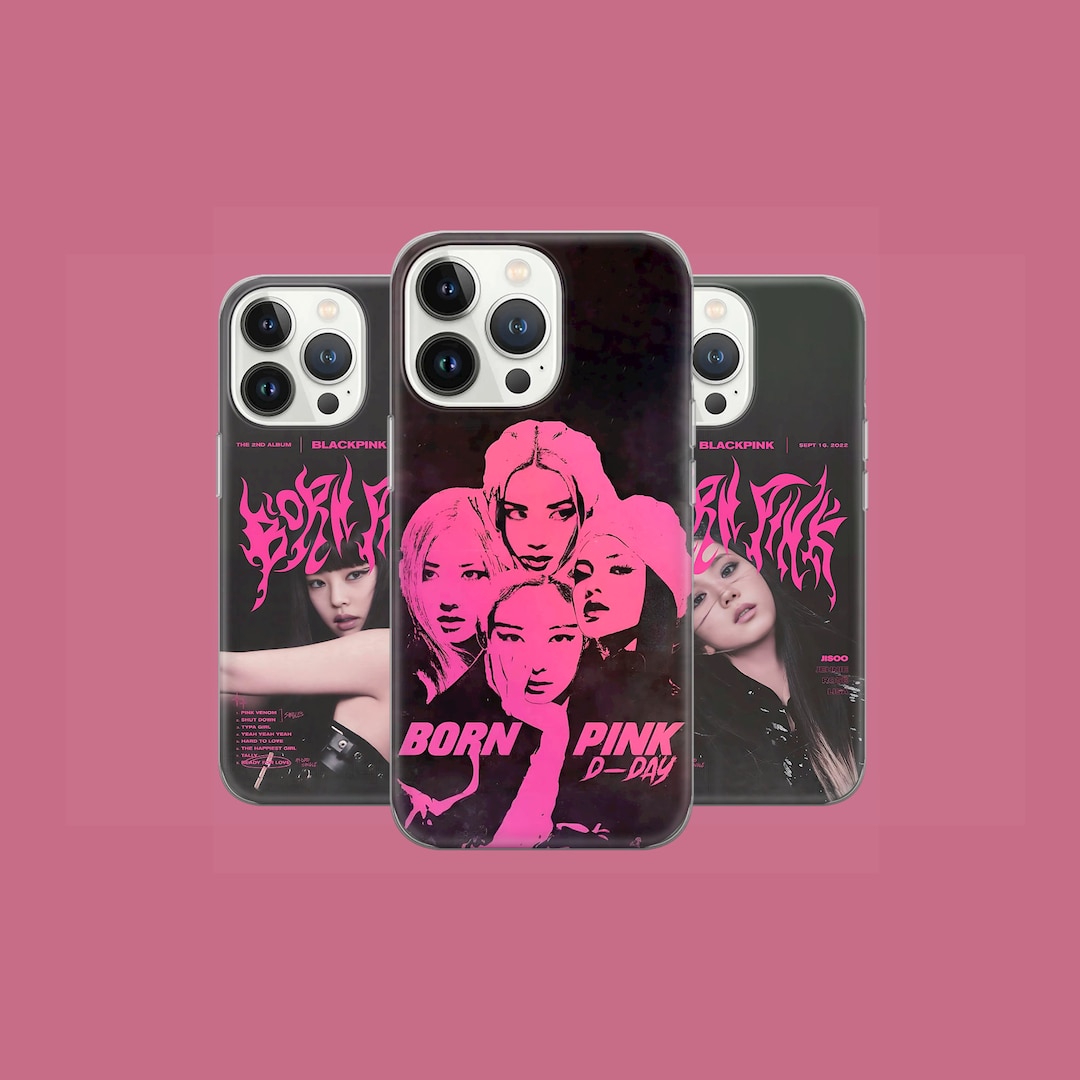 Blackpink Phone Case Jisoo Cover for iPhone 16, 15, 14, 13, 12, 11 ...