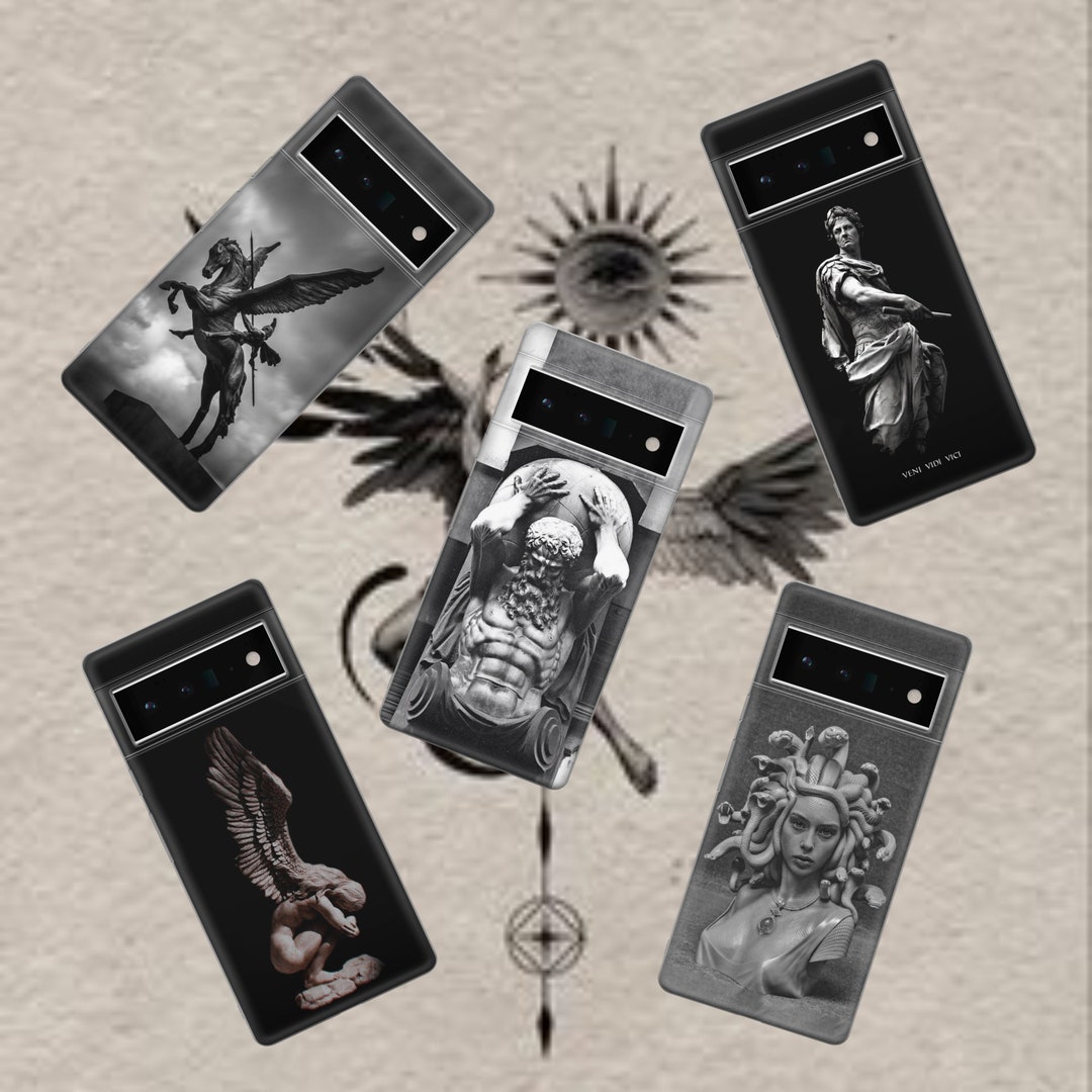 Greek Mythology Phone Mythology Cover for Pixel 7 6A, iPhone 14 13 12 ...