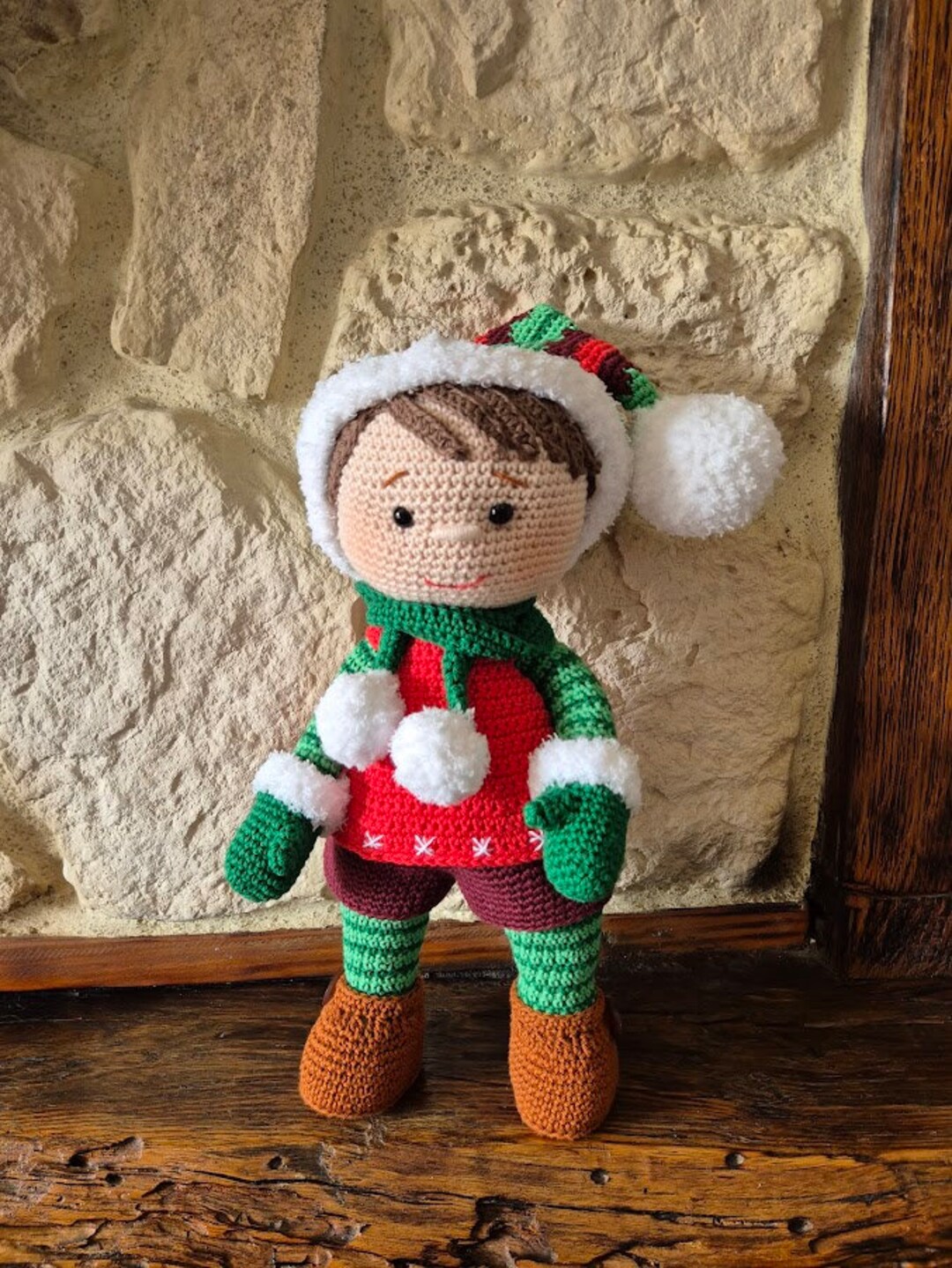 Elf, Christmas, Child, Doll, Cuddly Toy, Decor, Gift, Amigurumi, Toy - Etsy