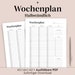 Weekly Planner to Print | Half Hourly | to Dos & Notes | A3/a4/a5 ...