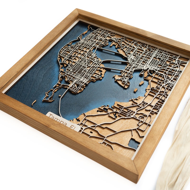 Wooden Map - Etsy