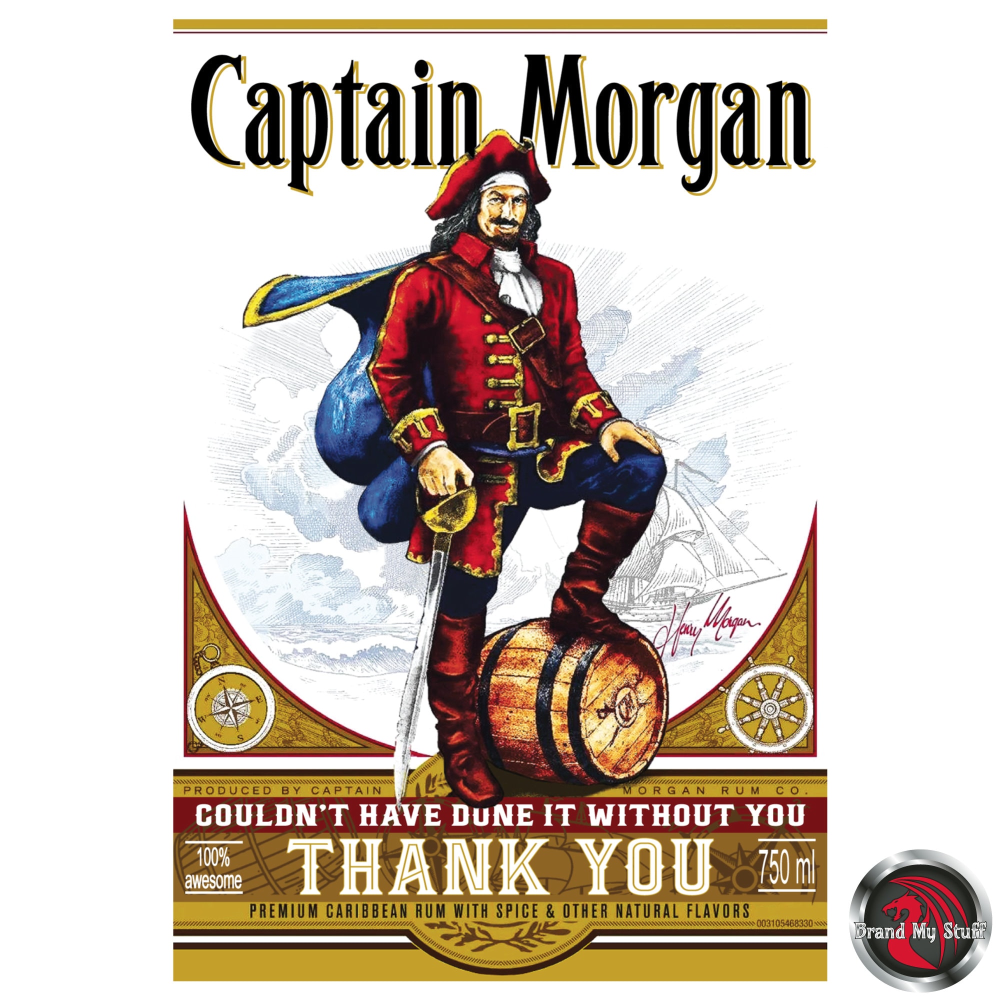 Pirate Captain Morgan Rum