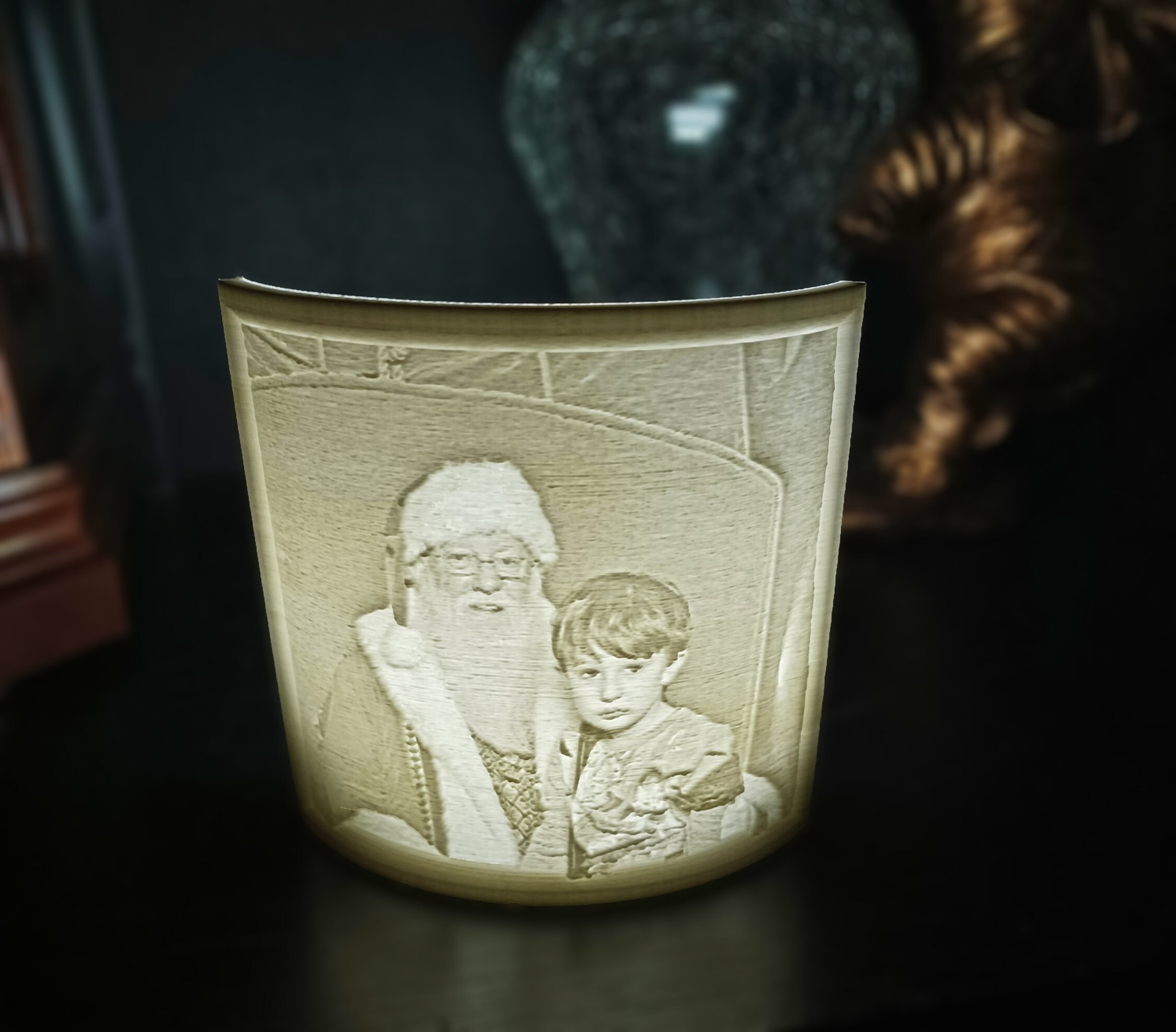 Custom Personalized 3D Printed Photo Lithophane. - Etsy