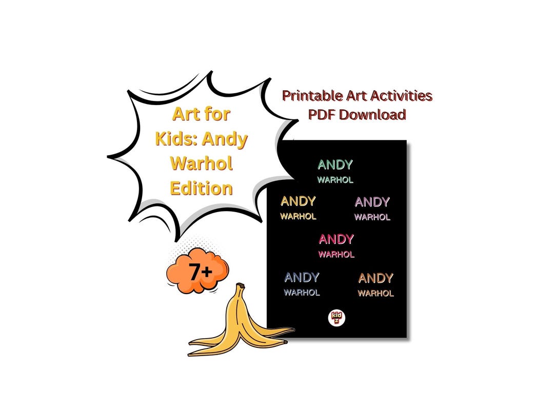 Andy Warhol Art Activities for Kids | Artist-inspired Art Exploration ...