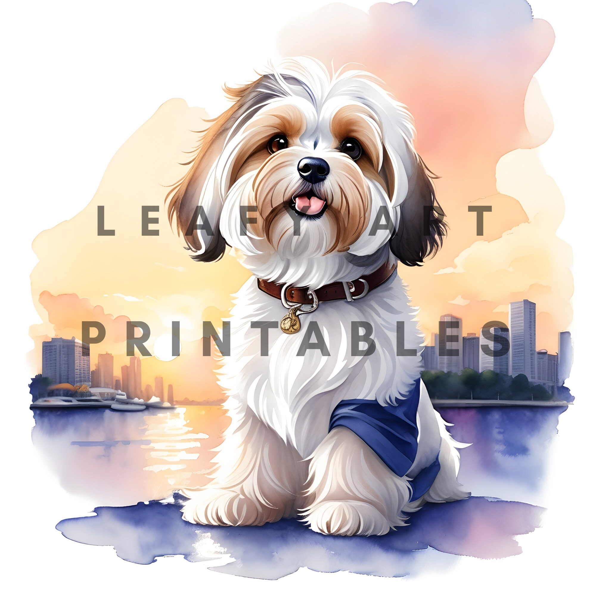 Havanese Dog Clipart Pack - 10 High Quality Jpgs Commercial License ...