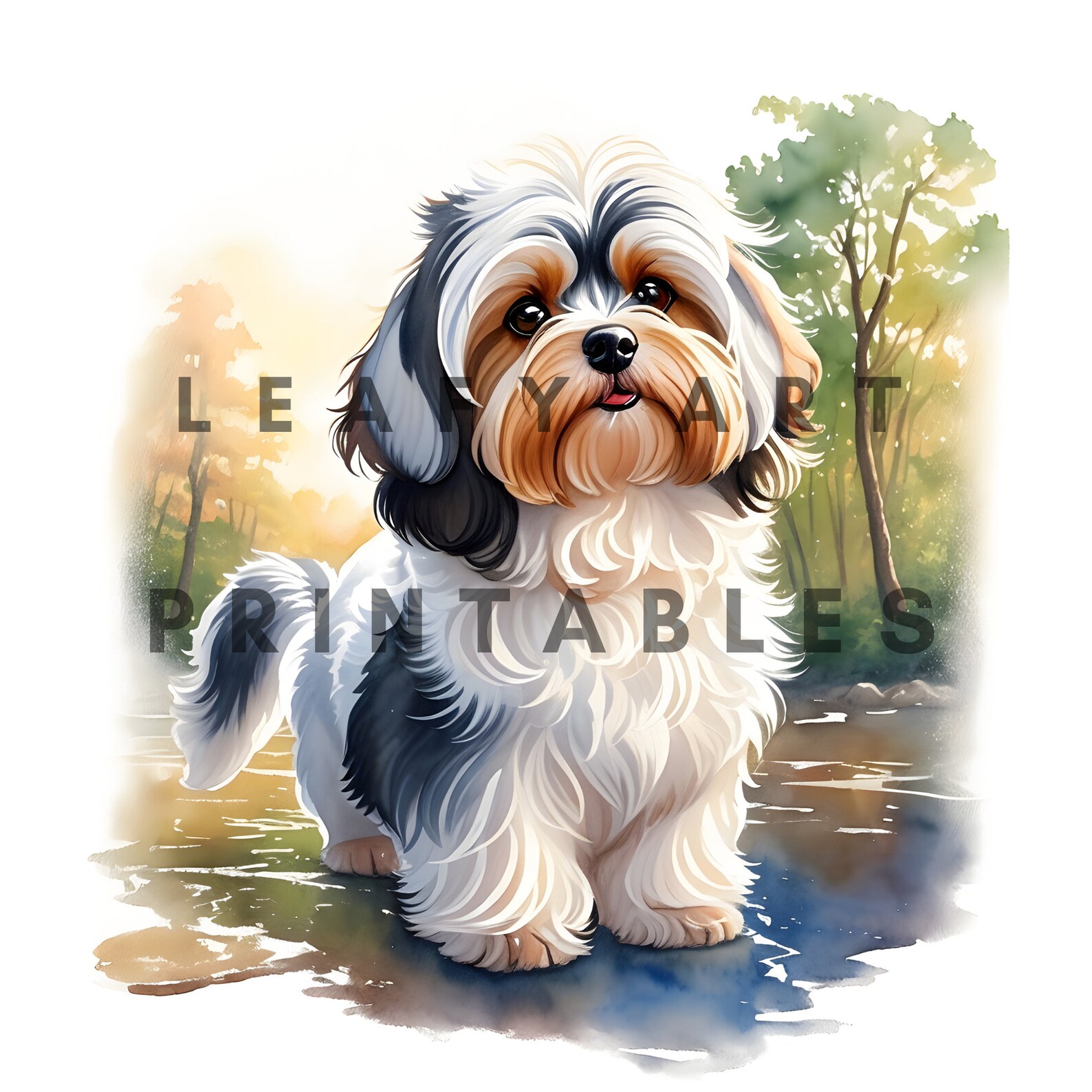 Havanese Dog Clipart Pack 10 High Quality Jpgs Commercial License ...