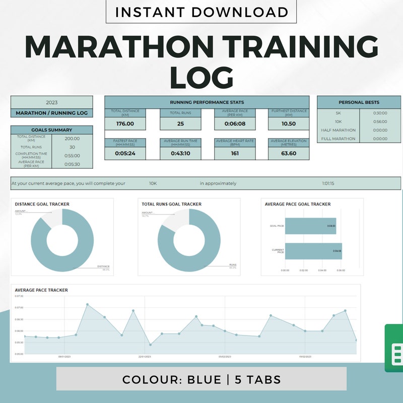 Marathon Training - Etsy