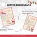 Magical Santa Letter Kit, Editable Letter From Santa, Nice List ...