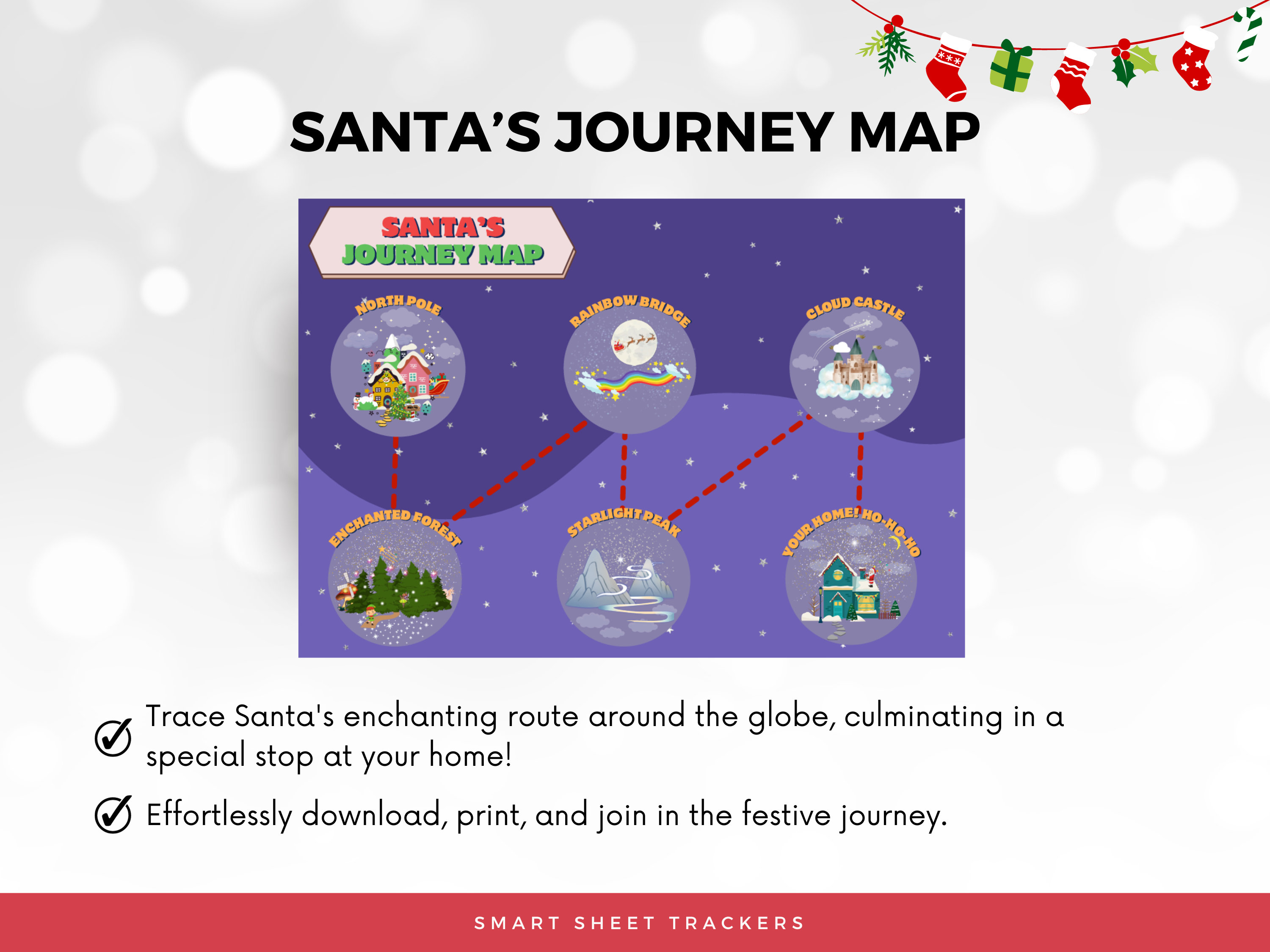 Magical Santa Letter Kit, Editable Letter From Santa, Nice List ...