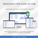 Digital Cycling Log Spreadsheet Template for Google Sheets - Blue ...