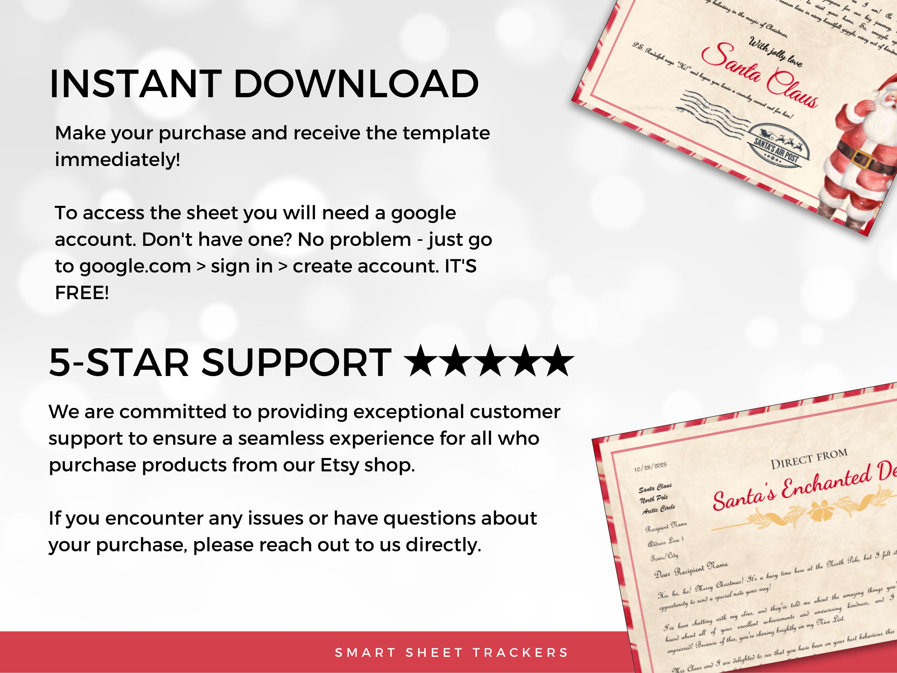 Editable Personalized Letter From Santa Claus, Editable Letter From ...