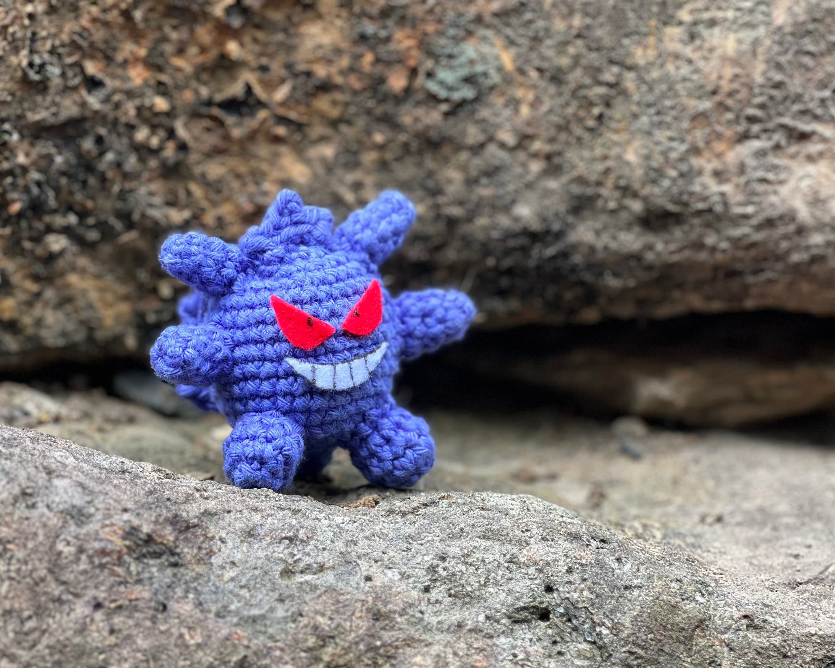 GASLTY HAUNTER GENGAR Amigurumi Patterns Evolutions Bundle - Etsy