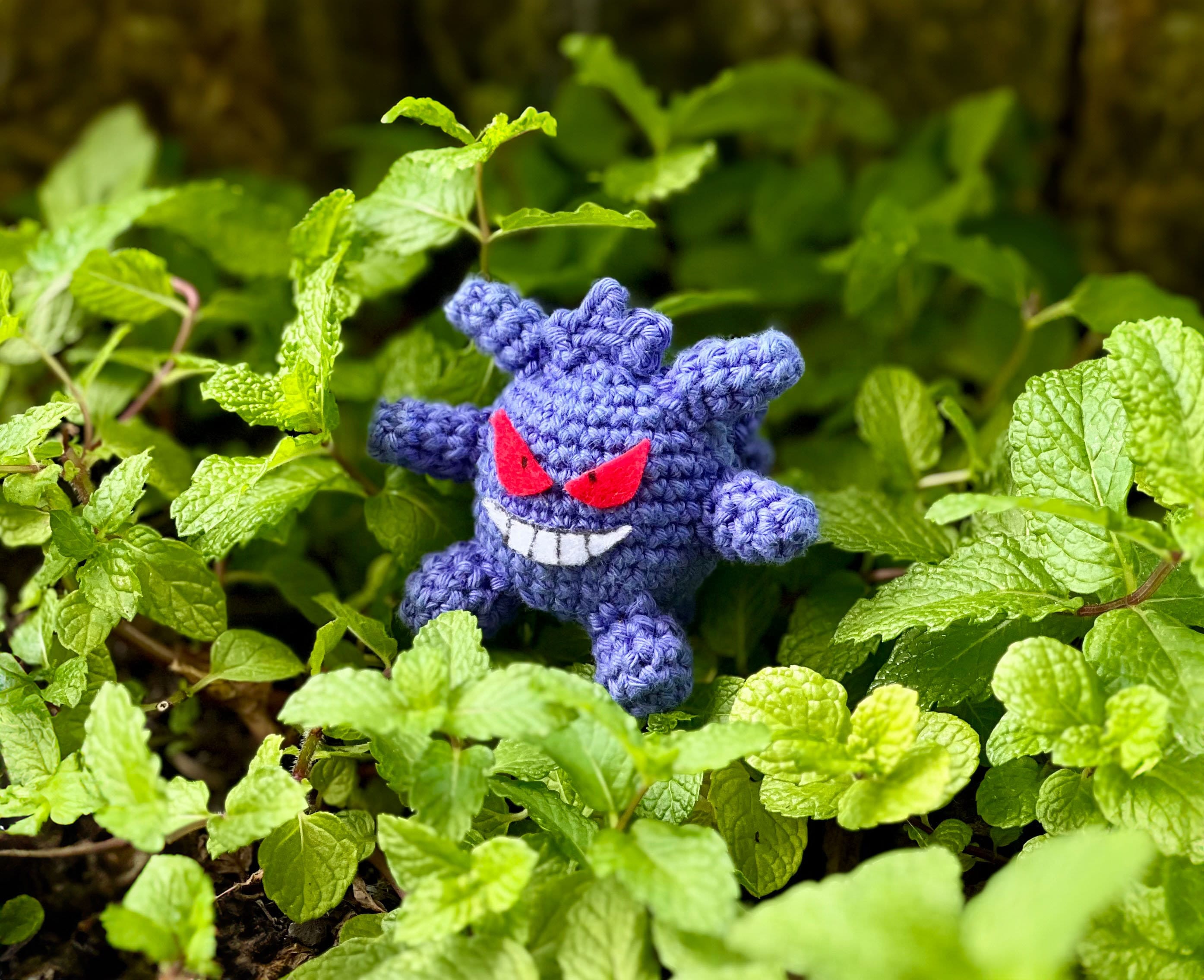 GENGAR Amigurumi Crochet Pattern Instant PDF Digital - Etsy