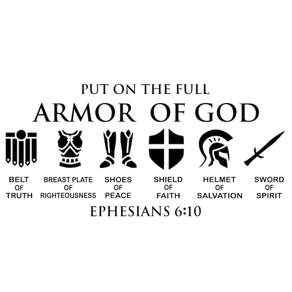Armor of God Stencils - Etsy