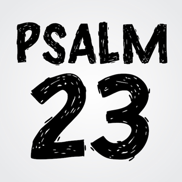 Psalm 23 Svg - Etsy
