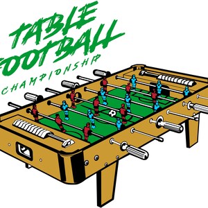 Table Football Championship, Table Football Lovers, Layered Cricut ...