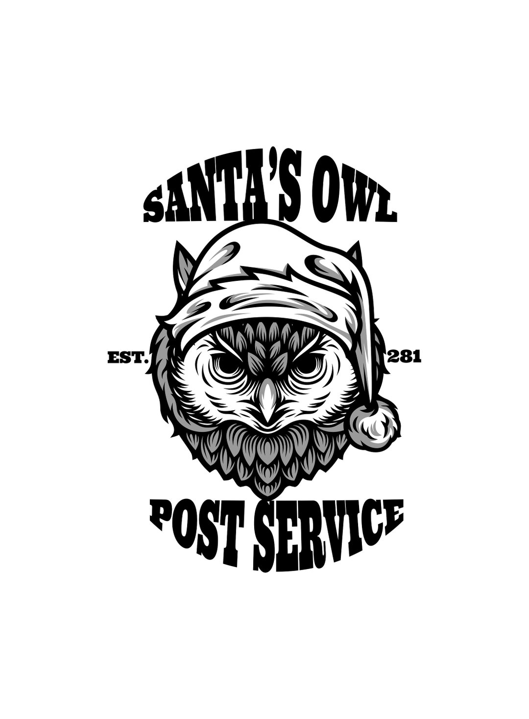 Santa's Owl Post Service, Owl Post Office Cricut Design Cut Files SVG ...