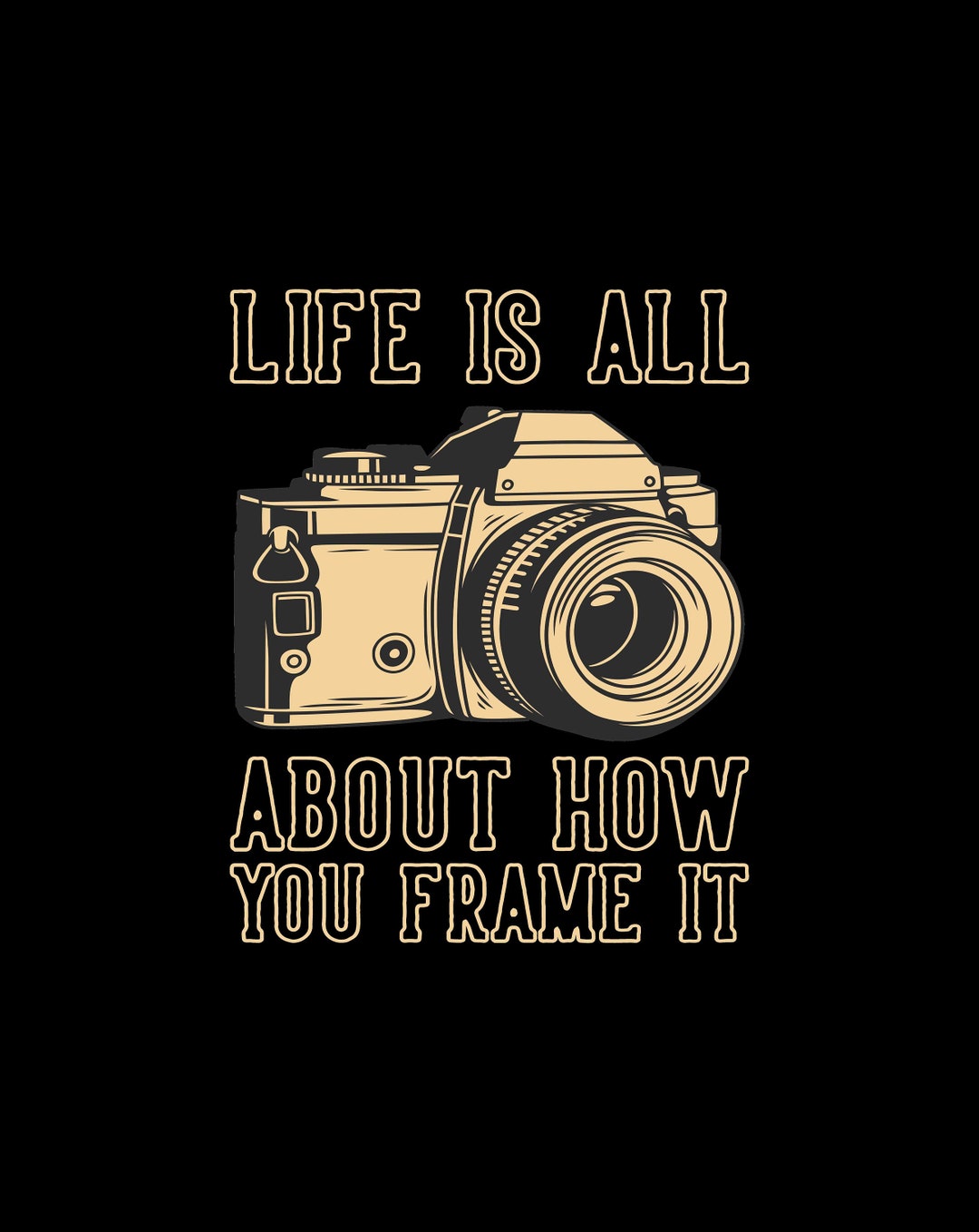 Life is All About How You Frame It, Photographer Design, Layered Cricut ...